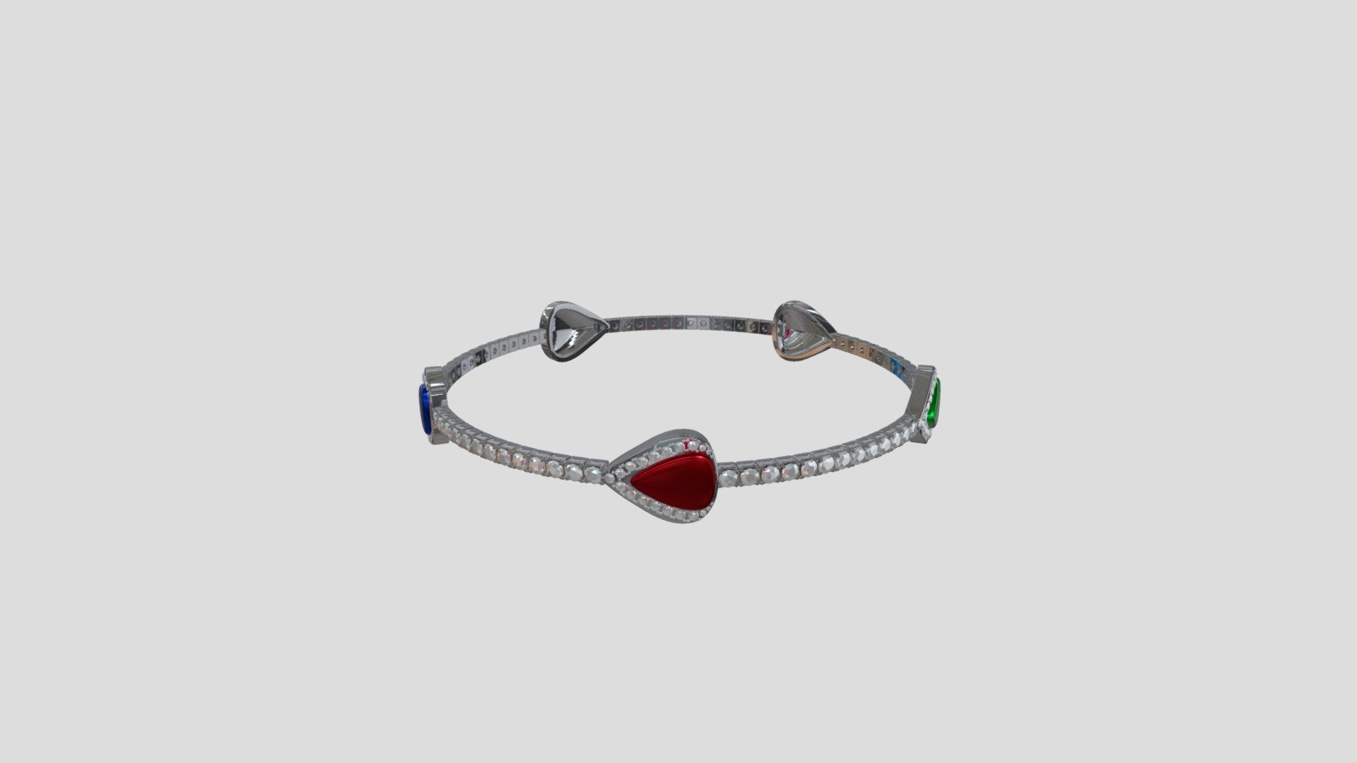 Bangle Modelled - 3D model by filmengineers [ba2fc89] - Sketchfab