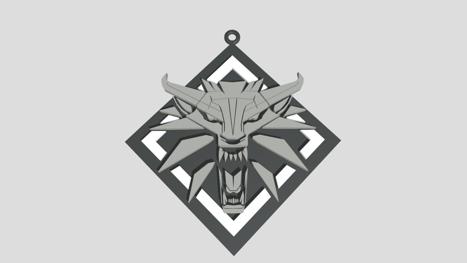 Witcher Medallion - Download Free 3D model by Kunal Pingale (@KunalRP ...
