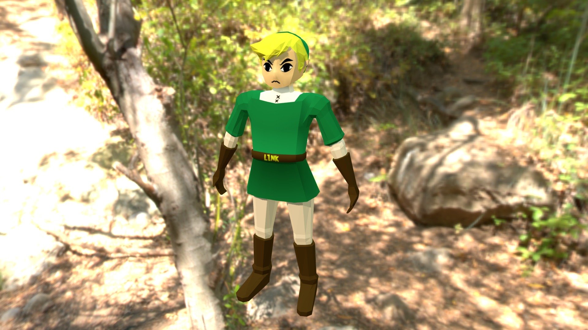 Zelda - 3D model by jonesy9000 [ba33b36] - Sketchfab