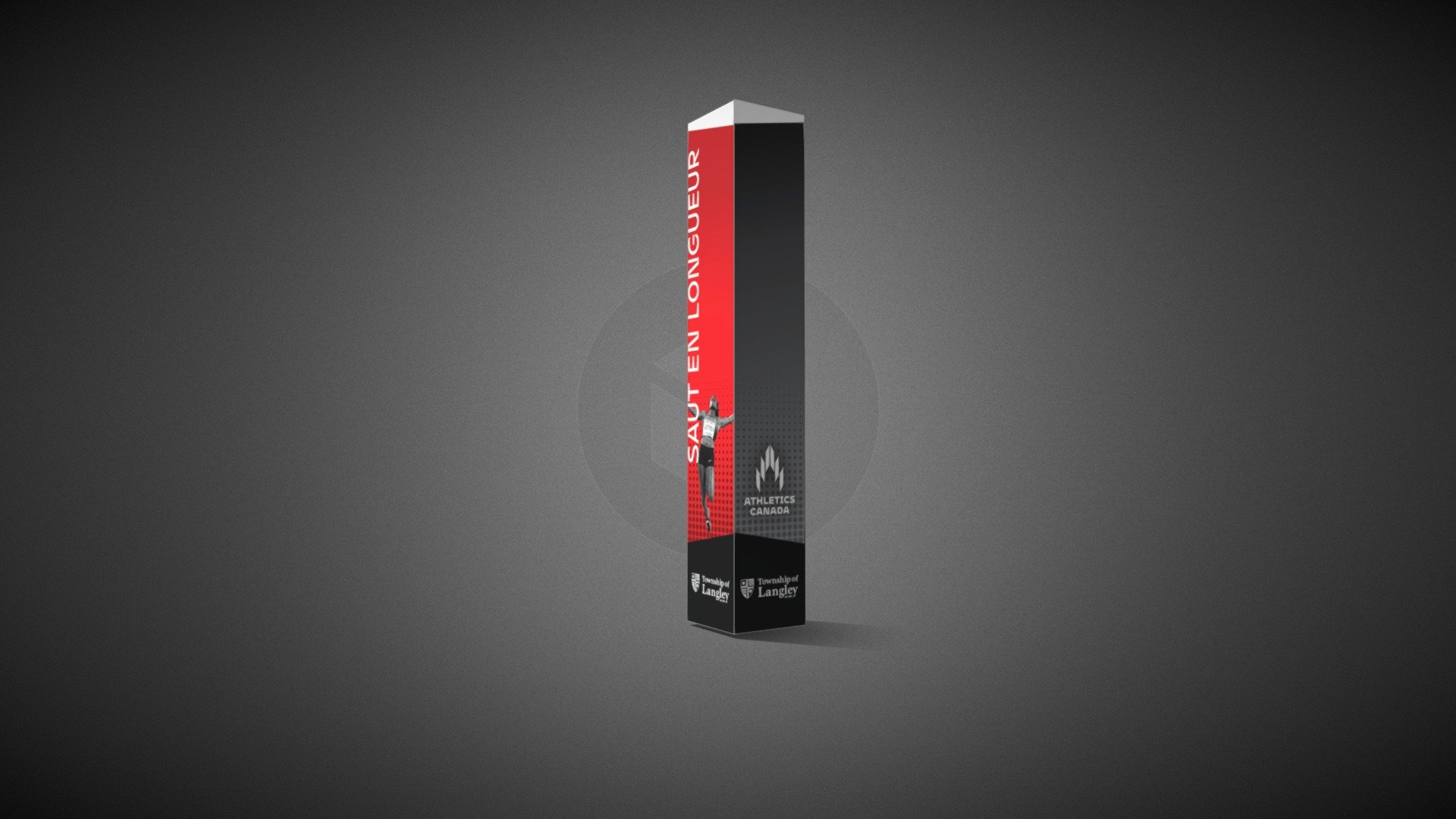 Long Jump - 3D model by Rally Creative (@jamesalmeida) [ba34548 ...