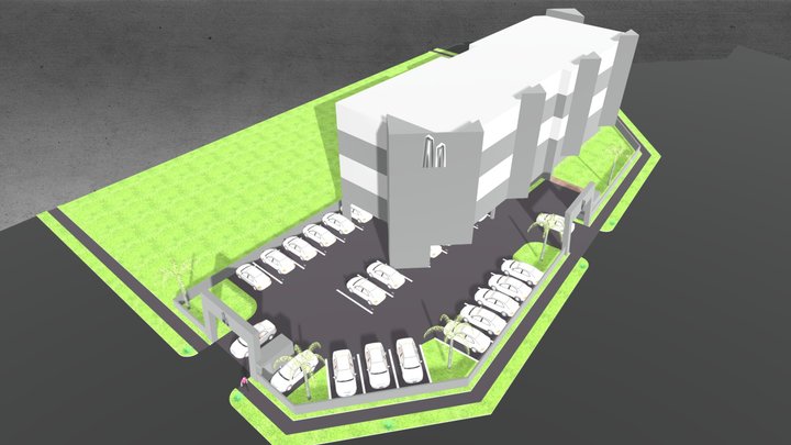 Residential-building 3D models - Sketchfab