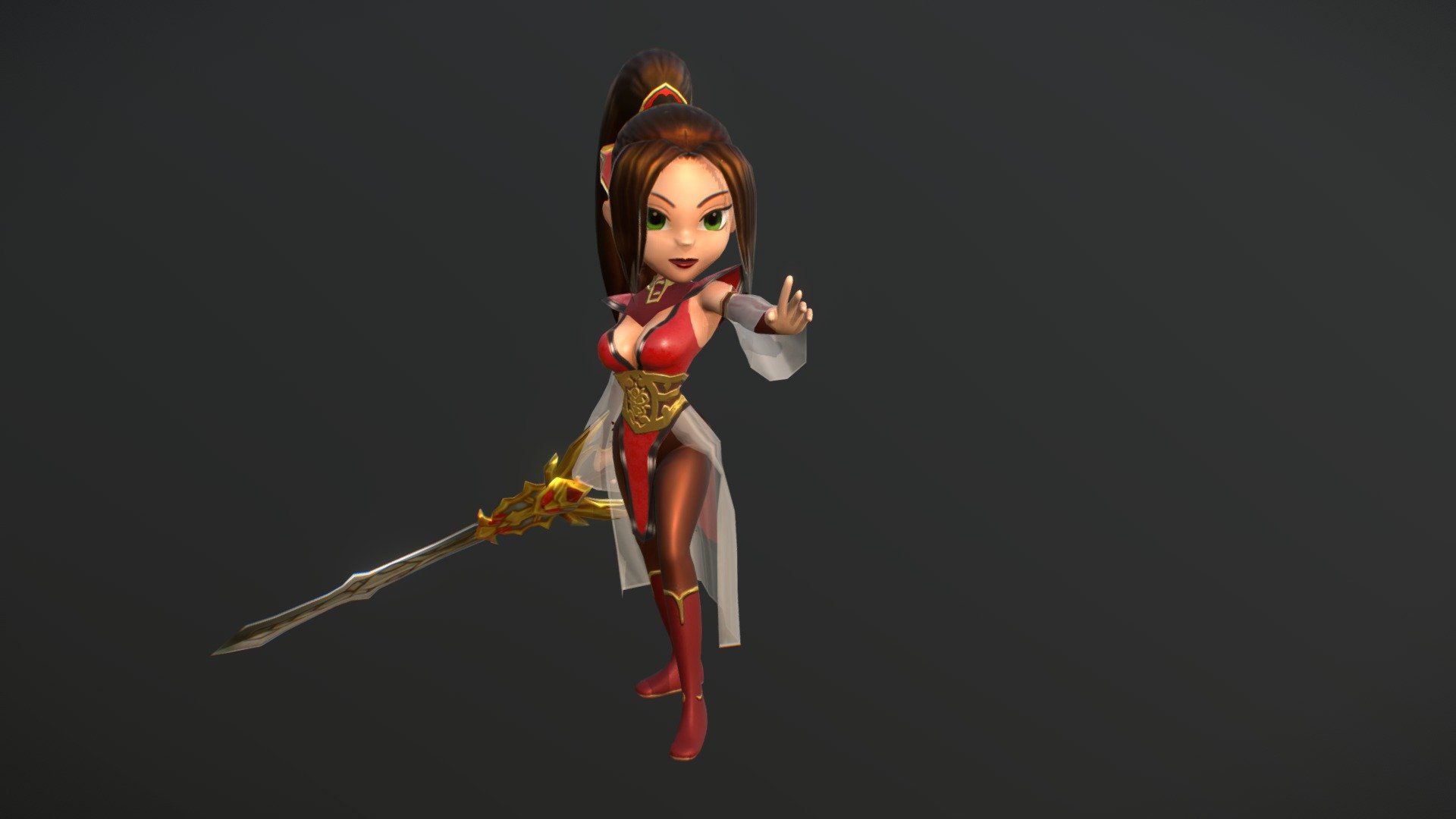 Xiaoyu - 3D model by nayos.teapot [ba34cdc] - Sketchfab