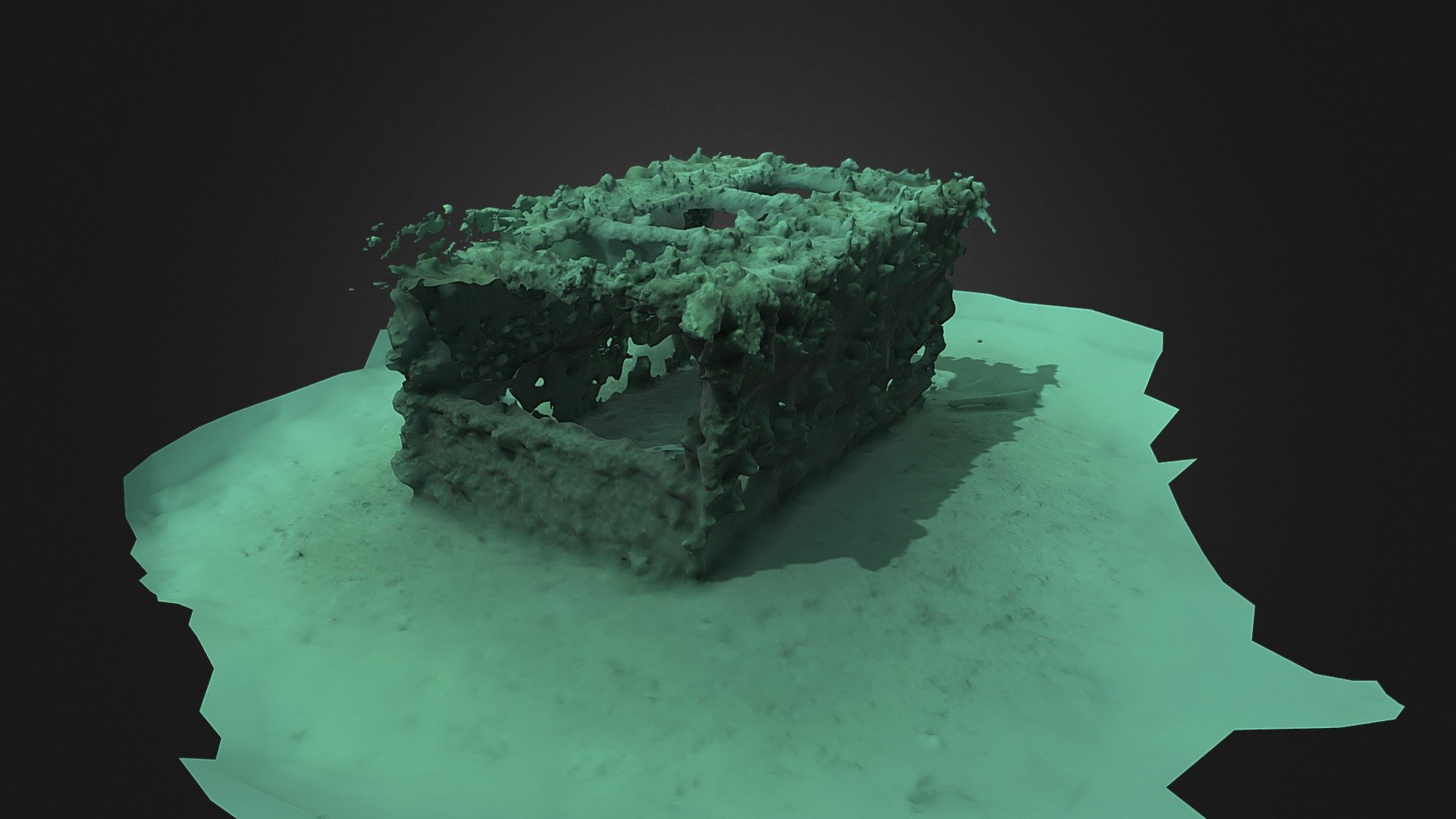 Underwater Chicken Coop, Rockingham Wreck Trail - 3D model by Diving ...