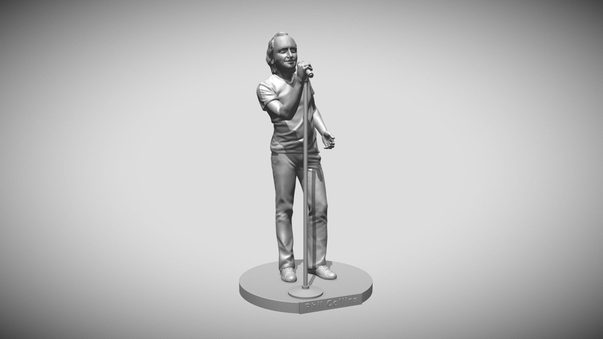 Phil Collins 3d printing - Buy Royalty Free 3D model by ronnie_yonk ...