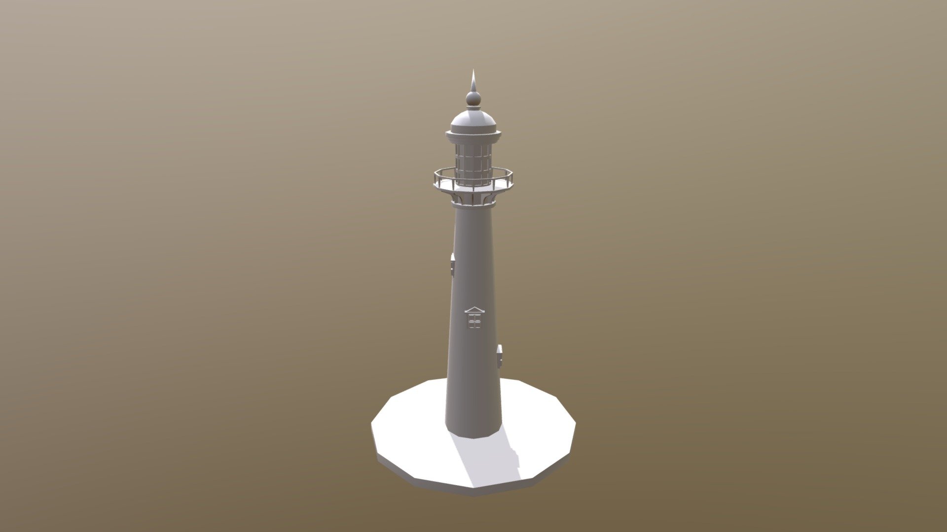 Lighthouse - 3D model by davidrammacca [ba356f5] - Sketchfab