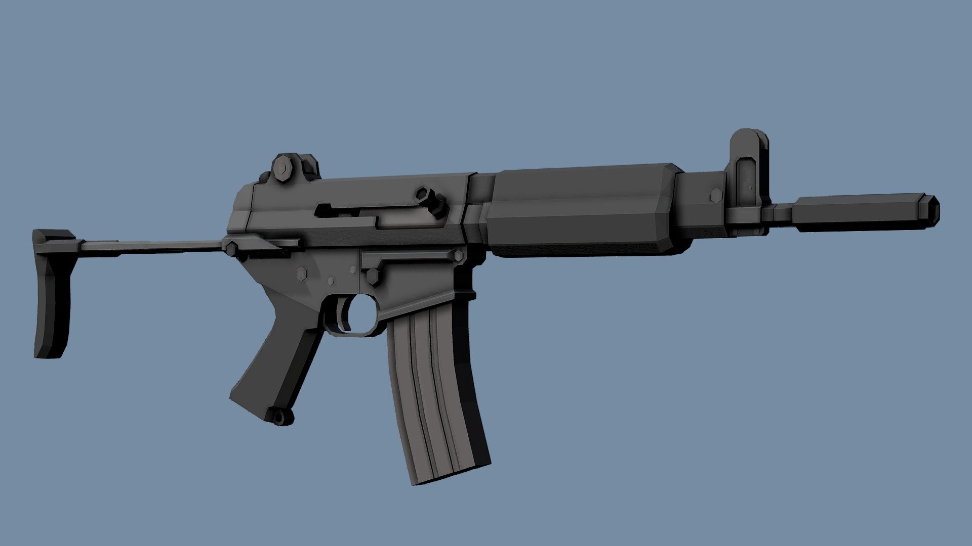 Daewoo K1A - Download Free 3D model by TastyTony [ba37161] - Sketchfab