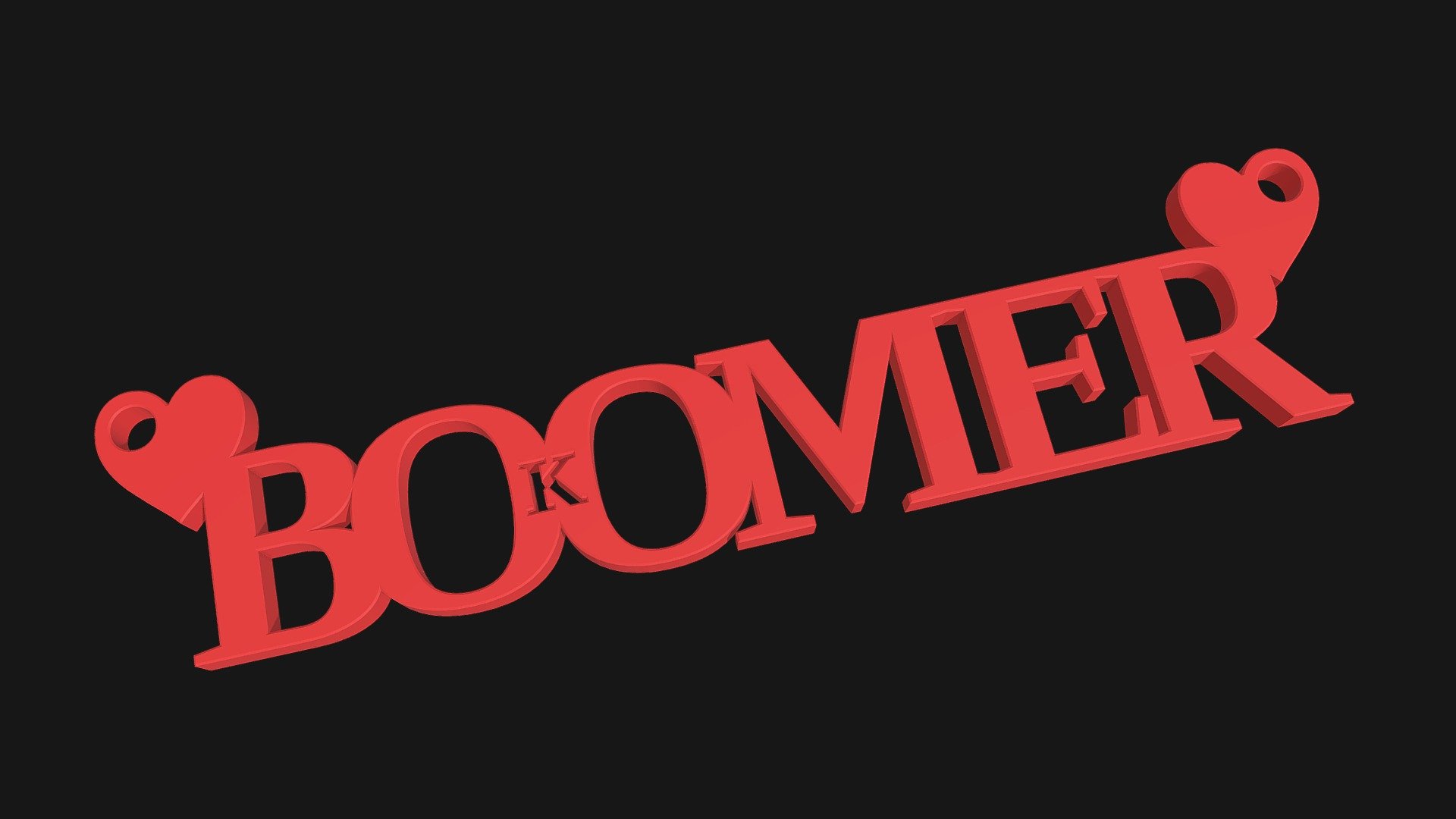 OK Boomer Pendant - 3D print model - Buy Royalty Free 3D model by ...