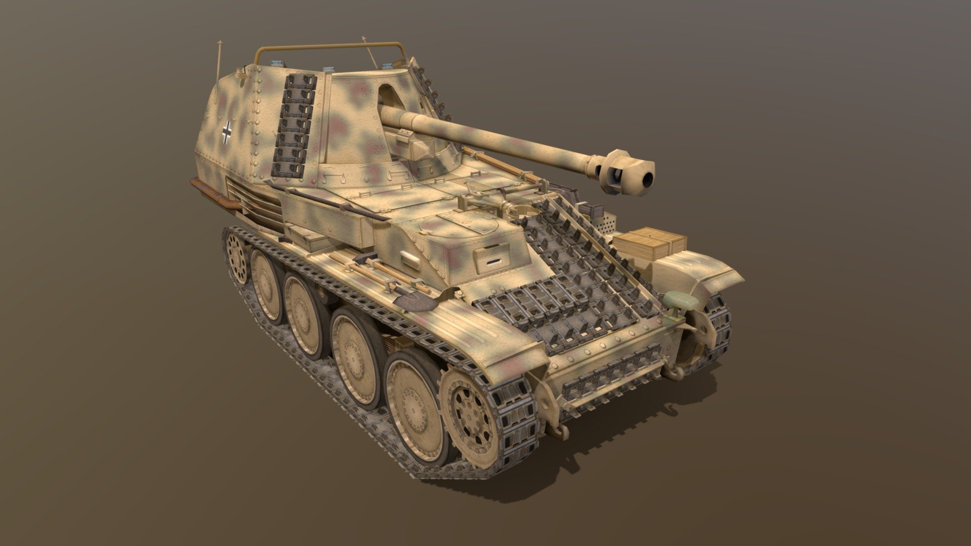 Marder IIIM - Download Free 3D model by 42manako [ba3a8ee] - Sketchfab