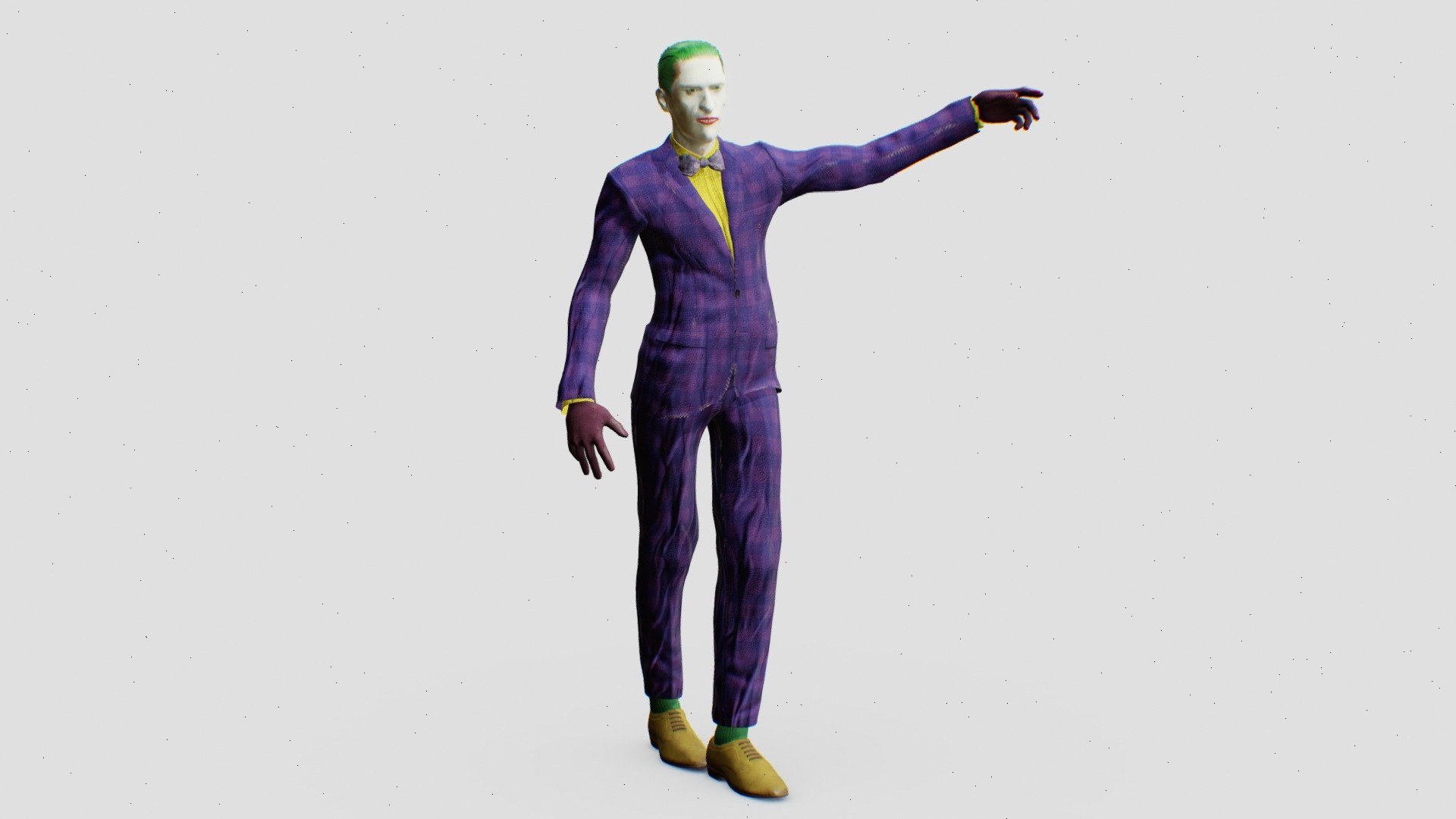 Joker - Download Free 3D model by Mateusz Woliński (@jeandiz) [ba3c1d6 ...