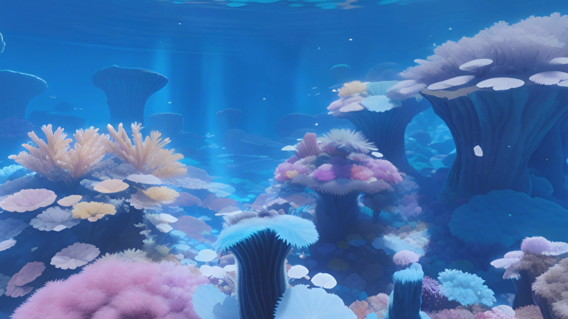 HDRI Underwater Ocean Stylized B - Buy Royalty Free 3D model by Ionut81 ...