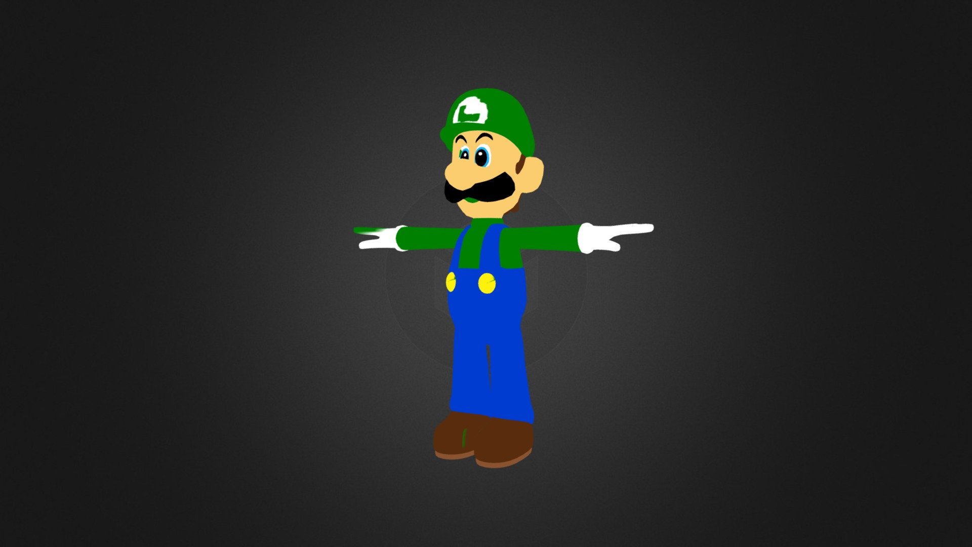 Custom Edited - Mario Customs - Luigi N64 Era (5 - Download Free 3D ...