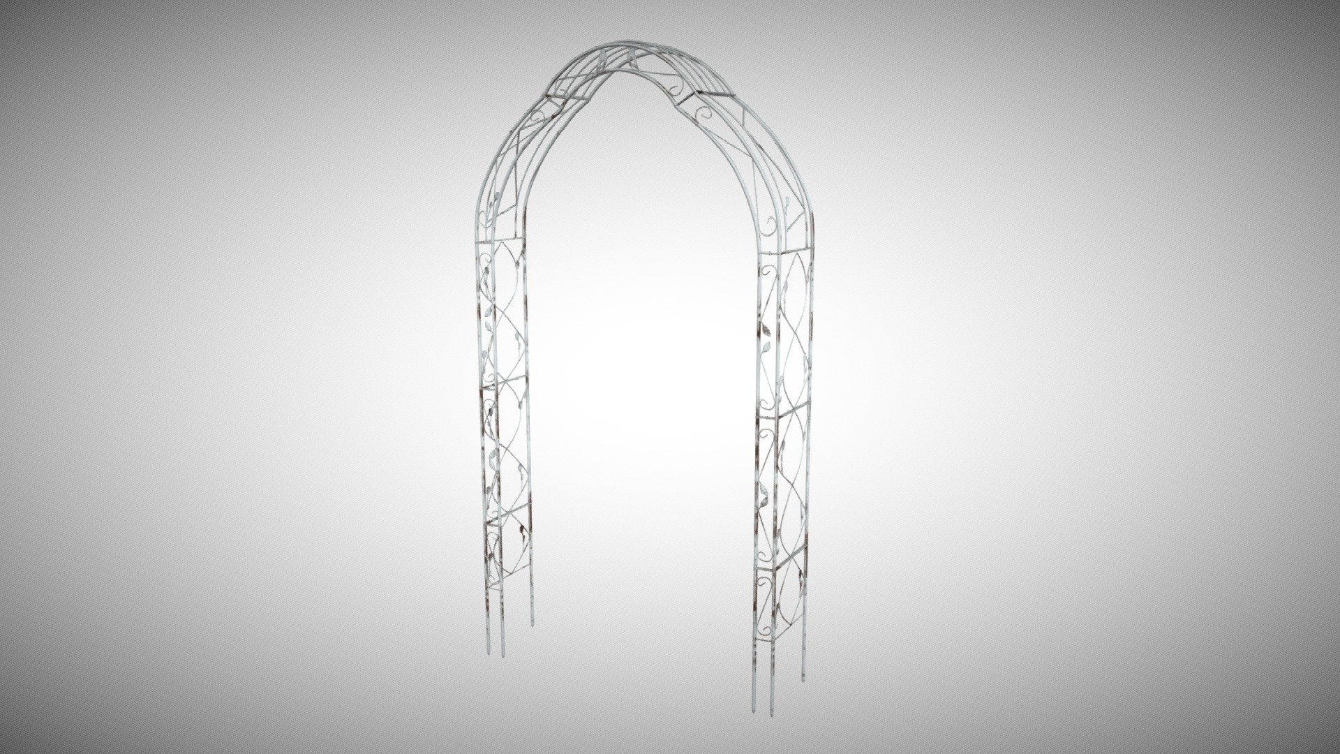 Rusted Decorative Arch - 3D model by Black Or Grey (@itsblackorgrey ...