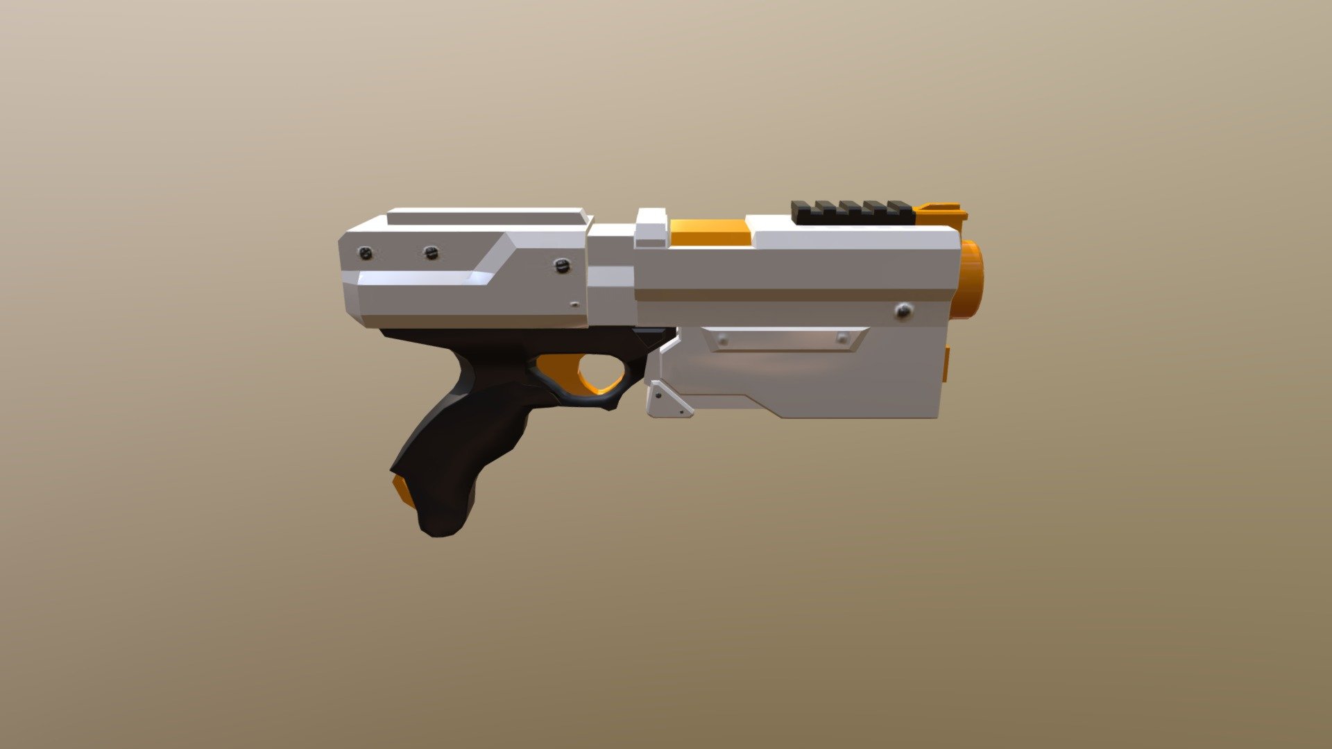 Nerf Gun - 3D model by myloandre [ba3d560] - Sketchfab