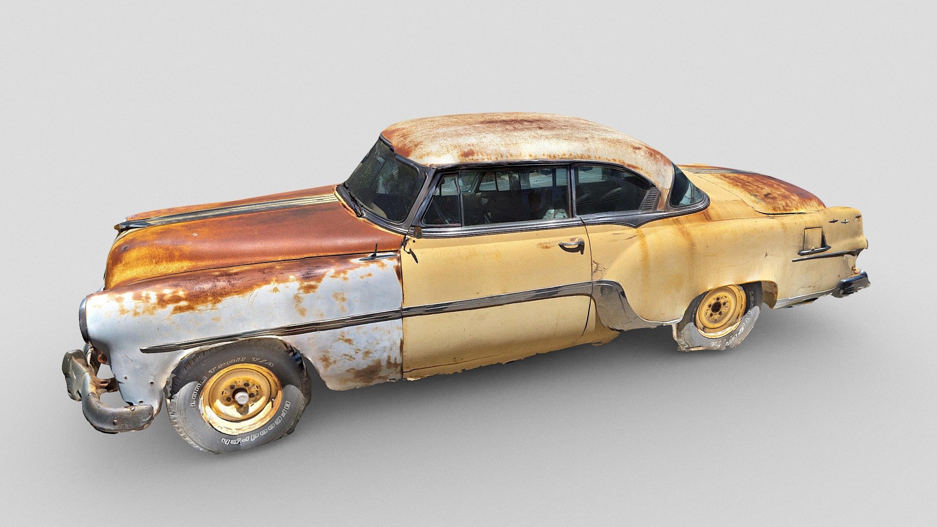 Day 160: Old rusty Pontiac - Download Free 3D model by Emm (@edemaistre ...