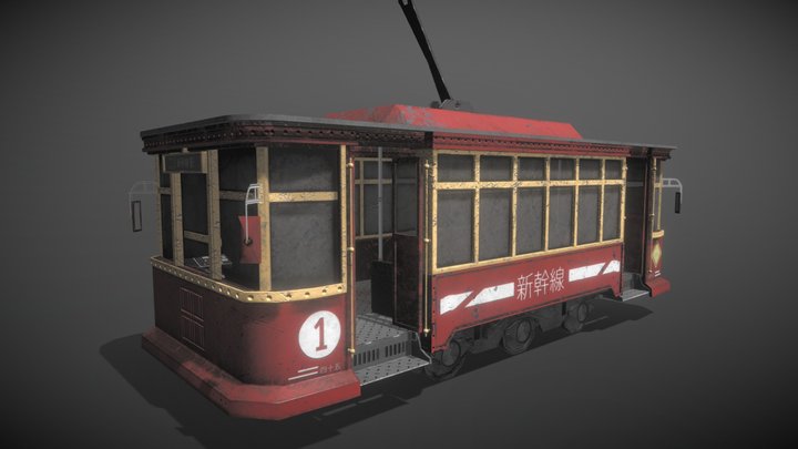 Tram 3D models - Sketchfab