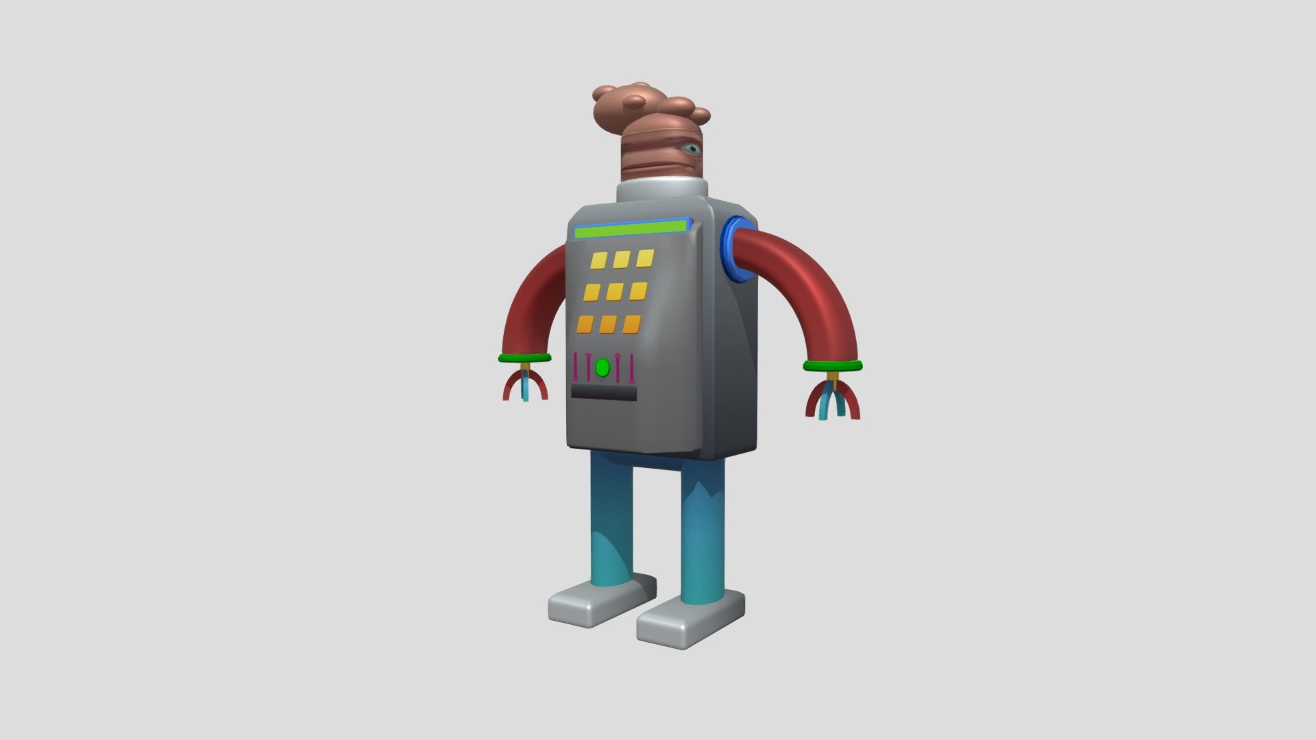 The Paradigm Robot - 3D model by Mr.Dan42 [ba3faab] - Sketchfab