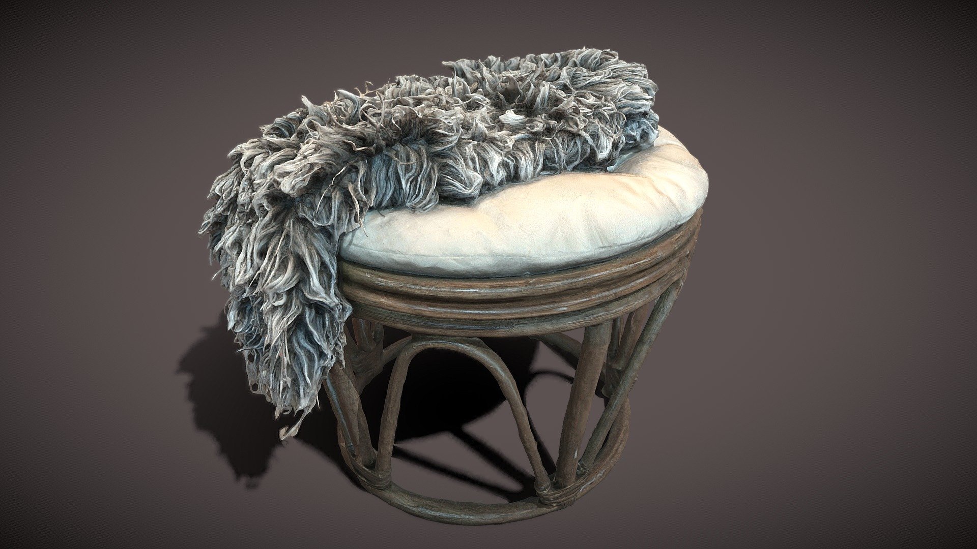 Decorative Bamboo Stool - Buy Royalty Free 3D model by ஜCIHIRISஜ ...