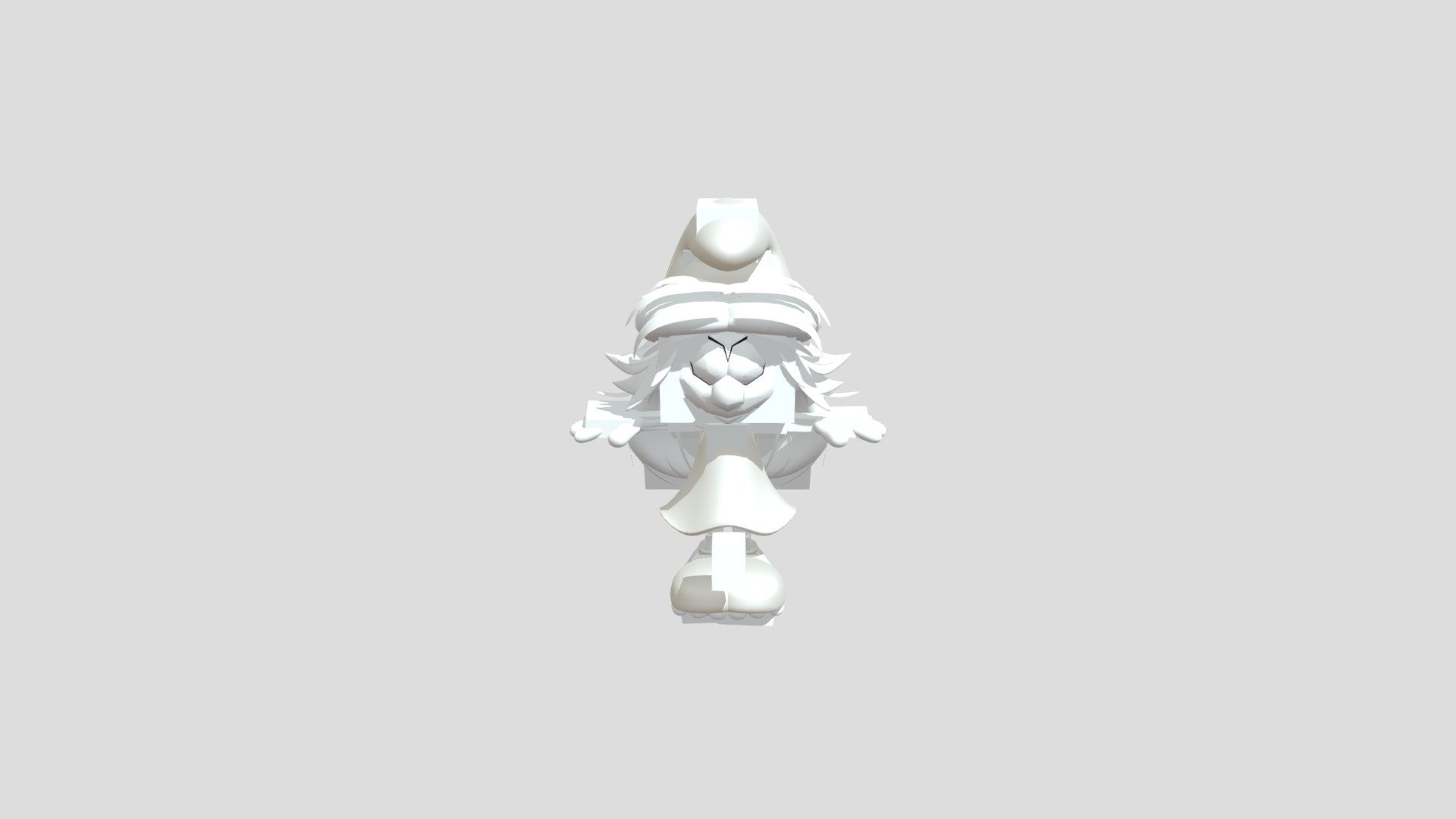 Smurfette - 3D model by trwilson882 [ba4194c] - Sketchfab