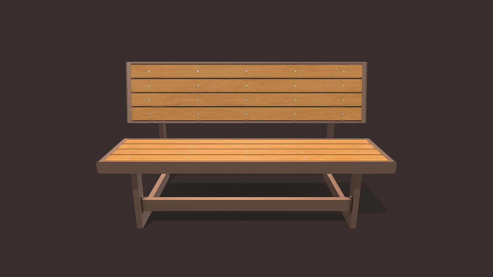 Garden Bench - Buy Royalty Free 3D model by MDgraphicLAB [ba429d8 ...