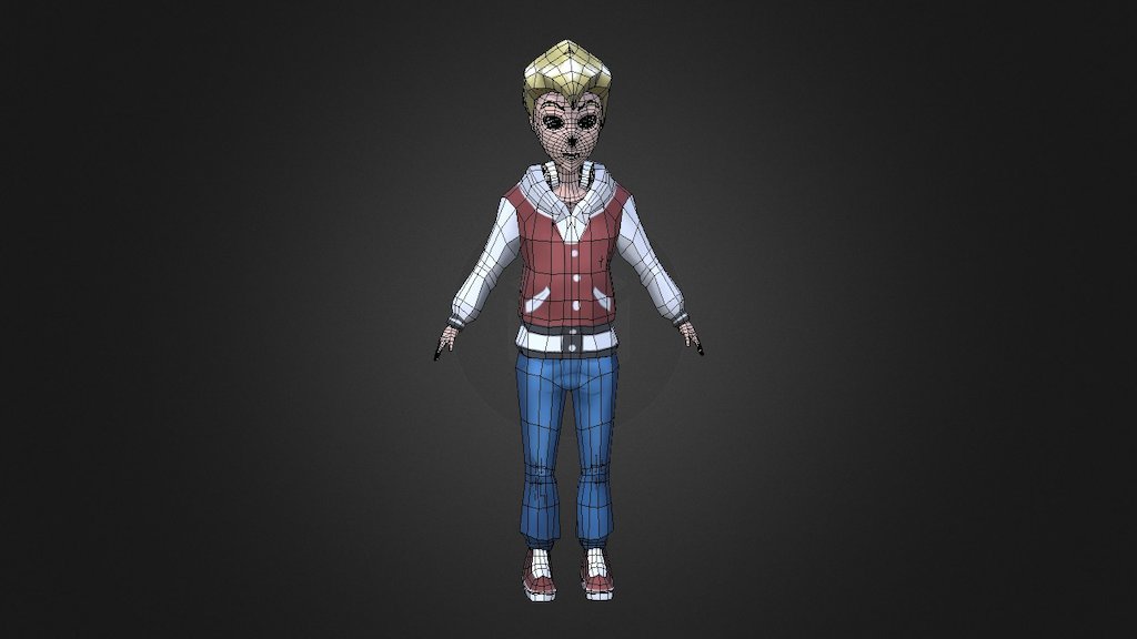 Greg - Original Cartoon 3D Model - 3D model by Carolina Cesar ...