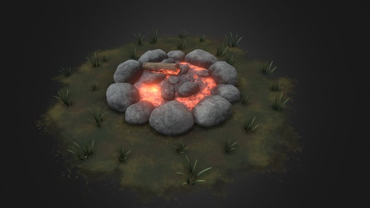 Bonfire 3D models - Sketchfab