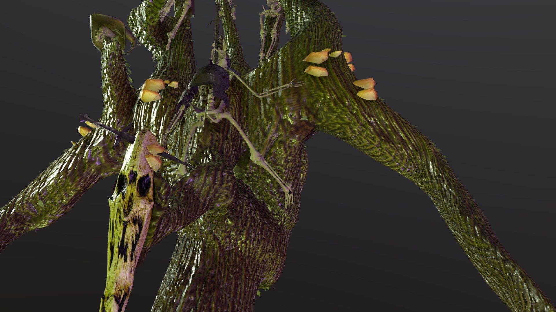 The tree guardian - 3D model by horanbeckman [ba45904] - Sketchfab