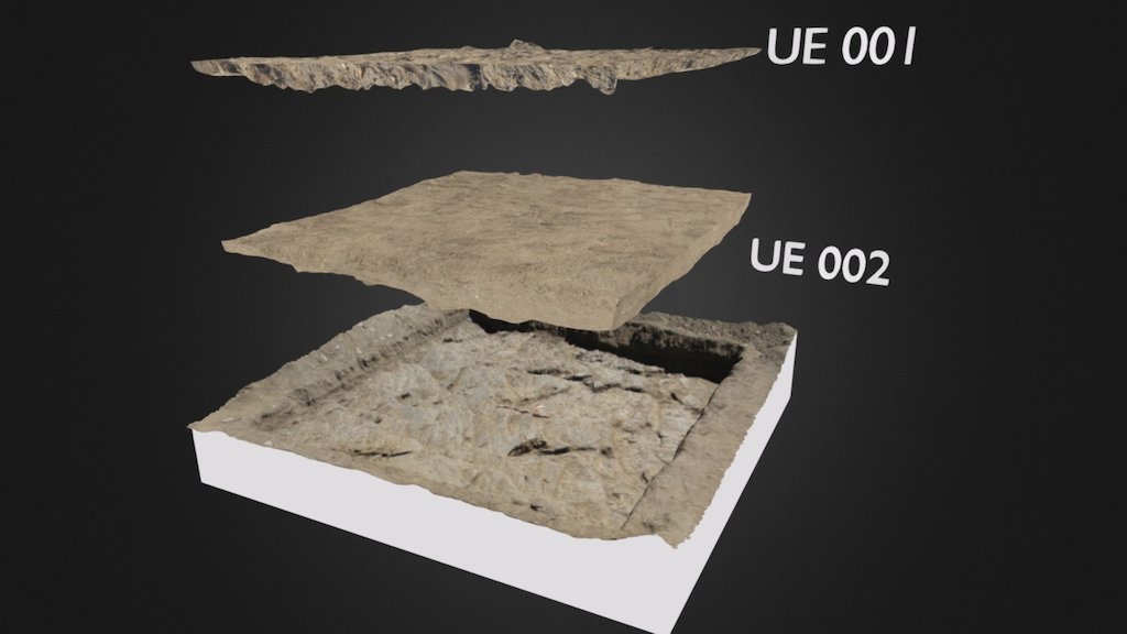 Archaeological levels reconstruction - 3D model by P. Romero Pellitero ...