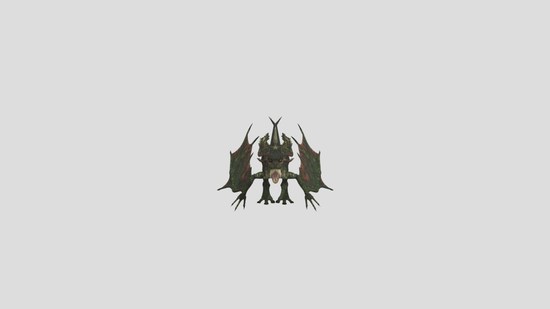 Fork Tail Dragon - Download Free 3D model by Sammy The Citipati ...