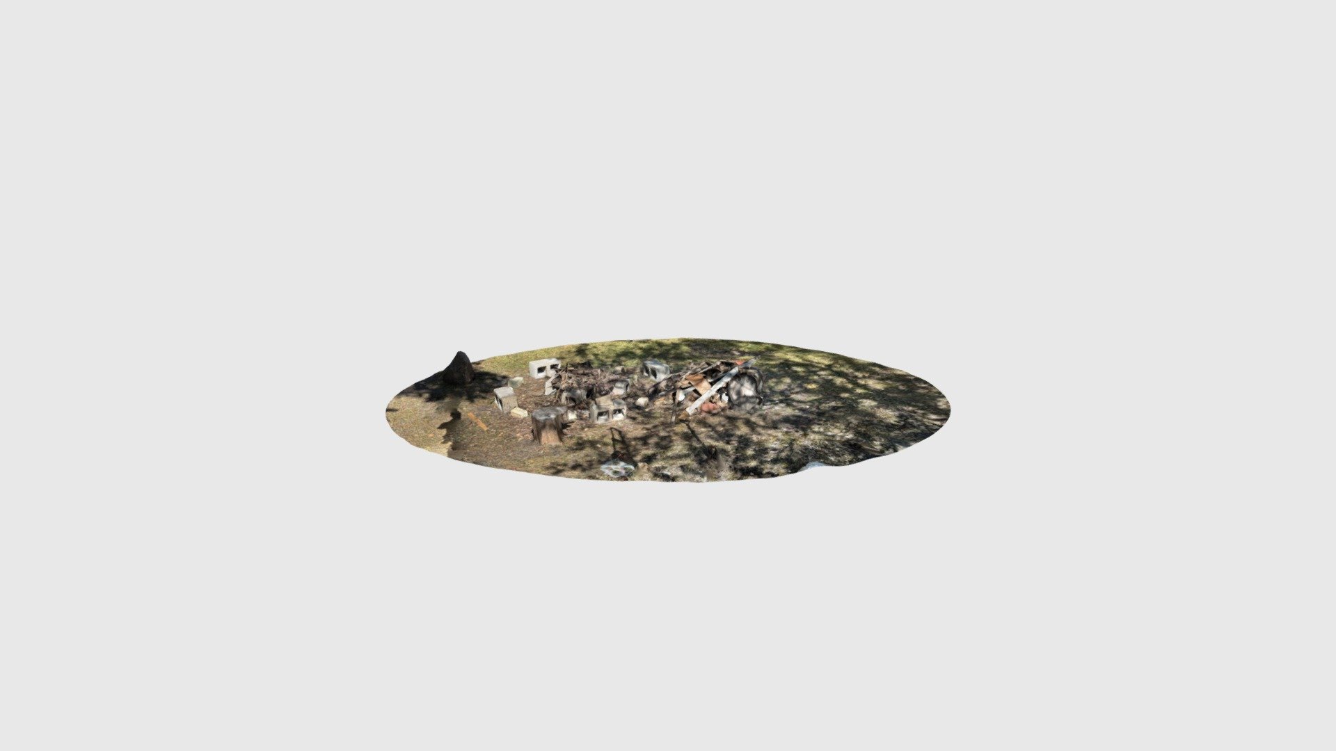Backyard Fire Pit - Download Free 3D model by Claydohd [ba46d69 ...