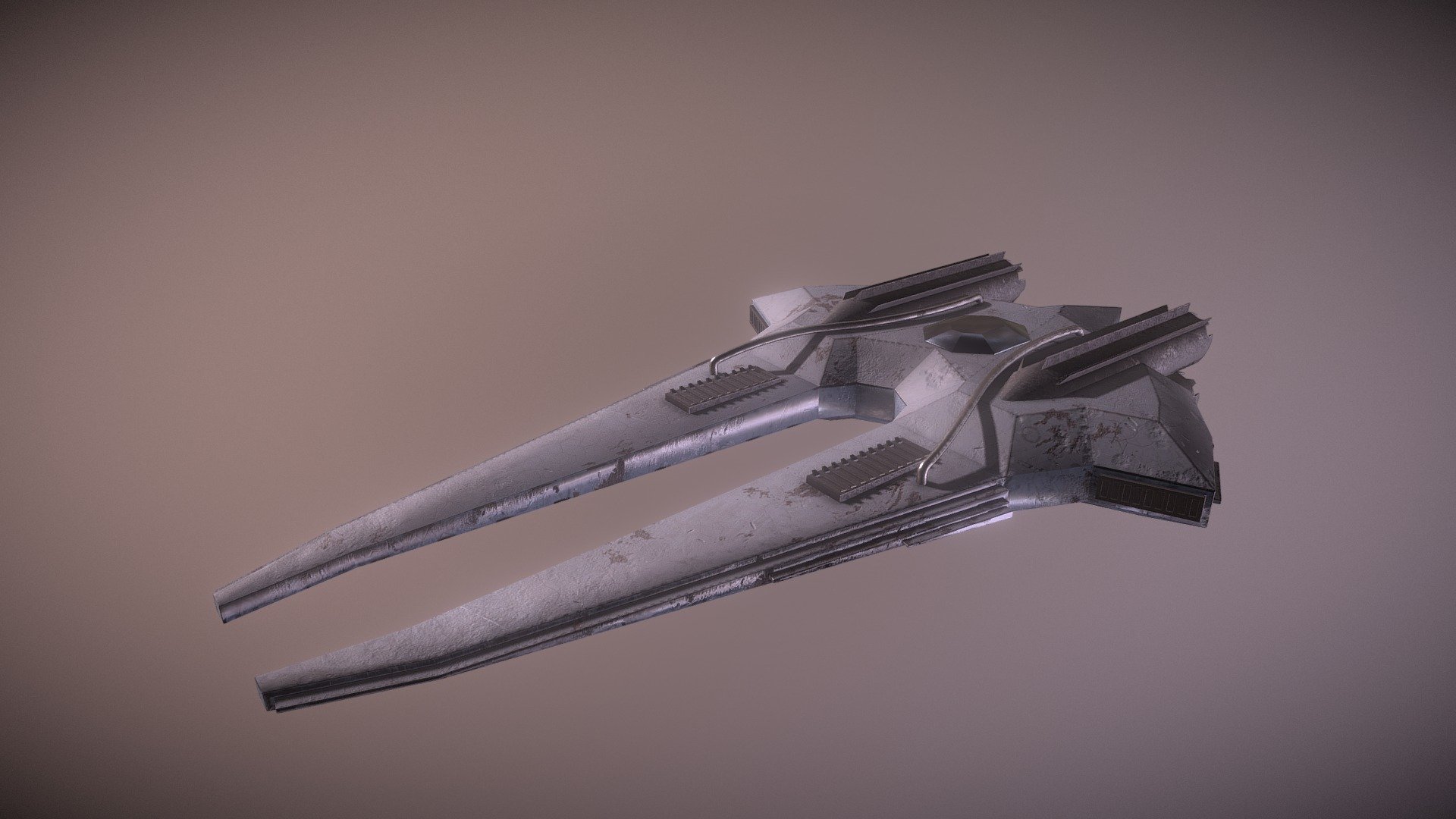 Spaceship - 3D model by Feathr0z [ba47ebc] - Sketchfab
