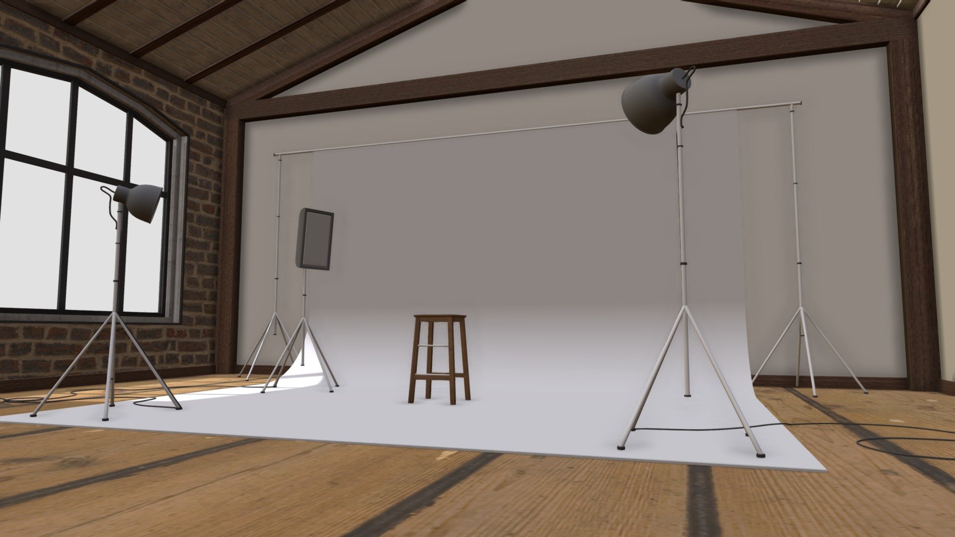 photo studio - Buy Royalty Free 3D model by local.yany [ba485b1 ...