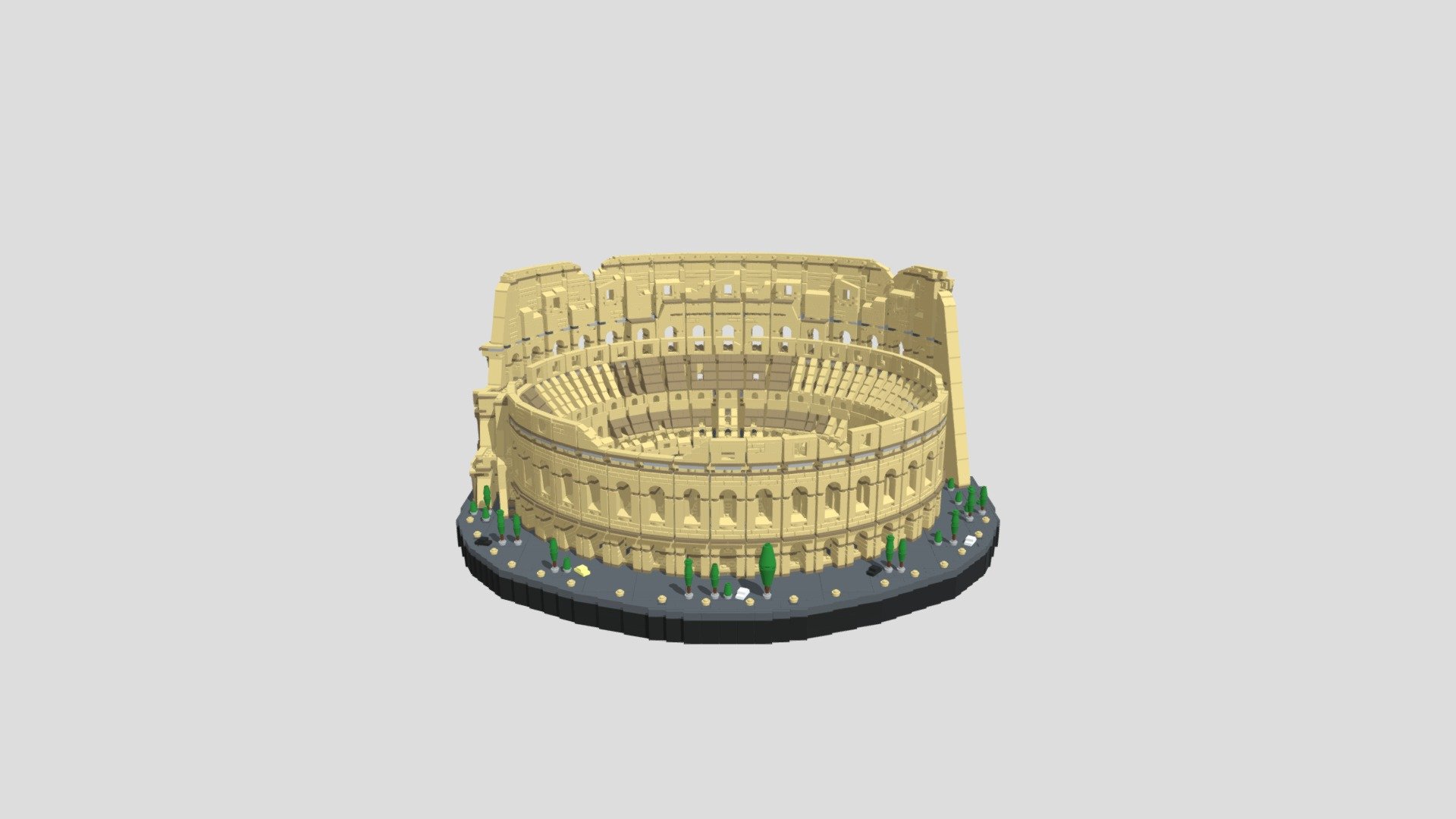 Colosseum - 3D model by simonwedege [ba48af5] - Sketchfab