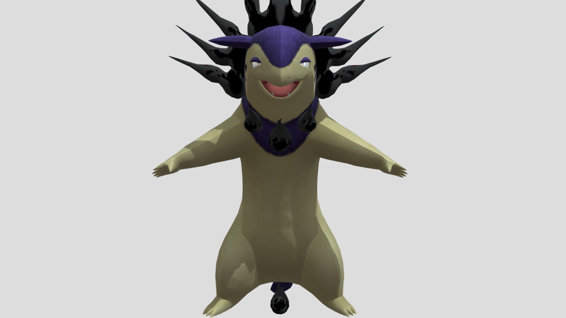 Pokemon S&V TyPhlosion Hisuian - Download Free 3D model by JackTheOhio ...