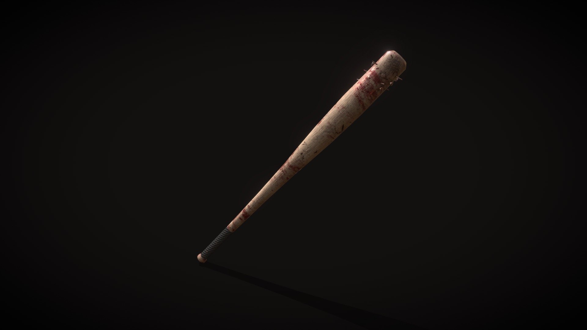 Nail Bat - 3D model by HarlWise [ba4cb6f] - Sketchfab