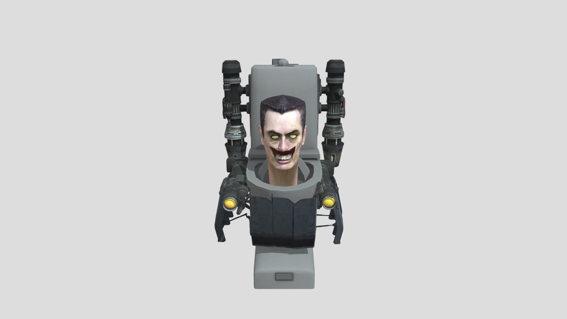 Gman Toilet 2.0 - Download Free 3D model by Skibidi Toilet Models ...