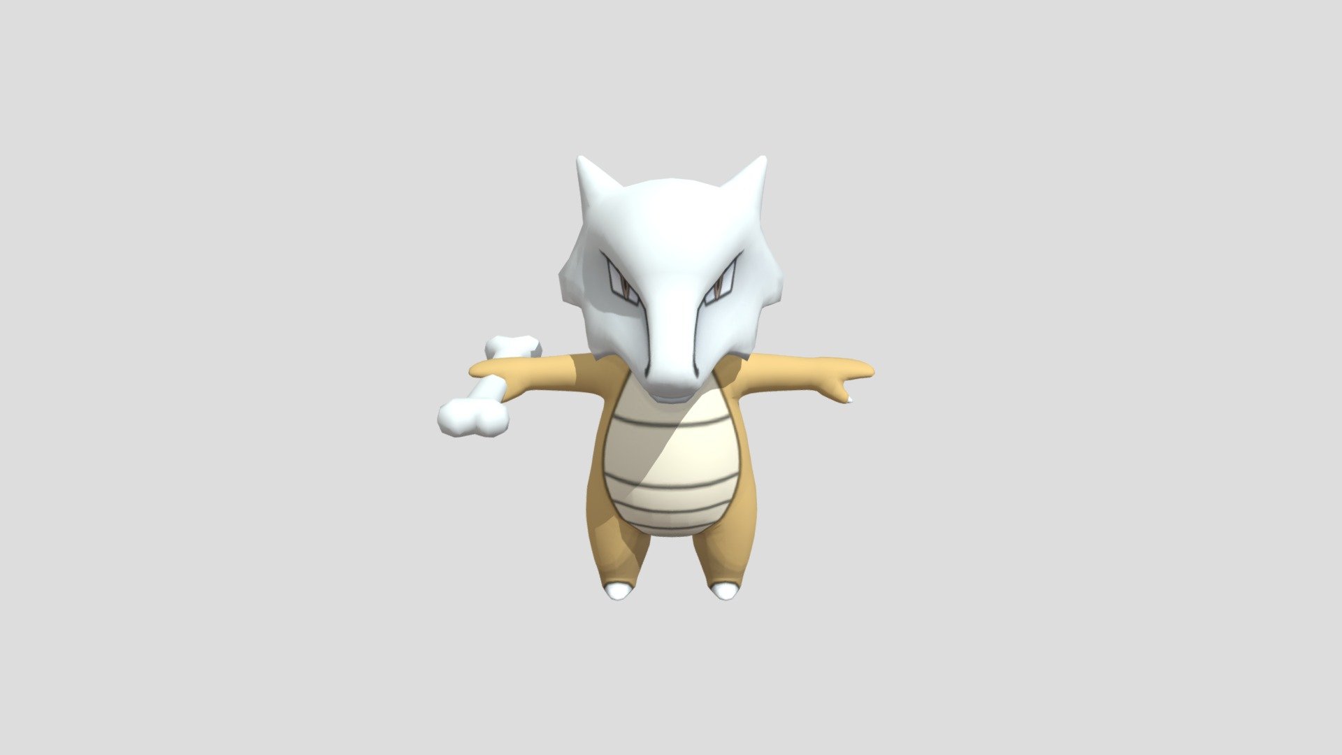 Marowak - Download Free 3D model by nguyenlouis32 [ba4d232] - Sketchfab