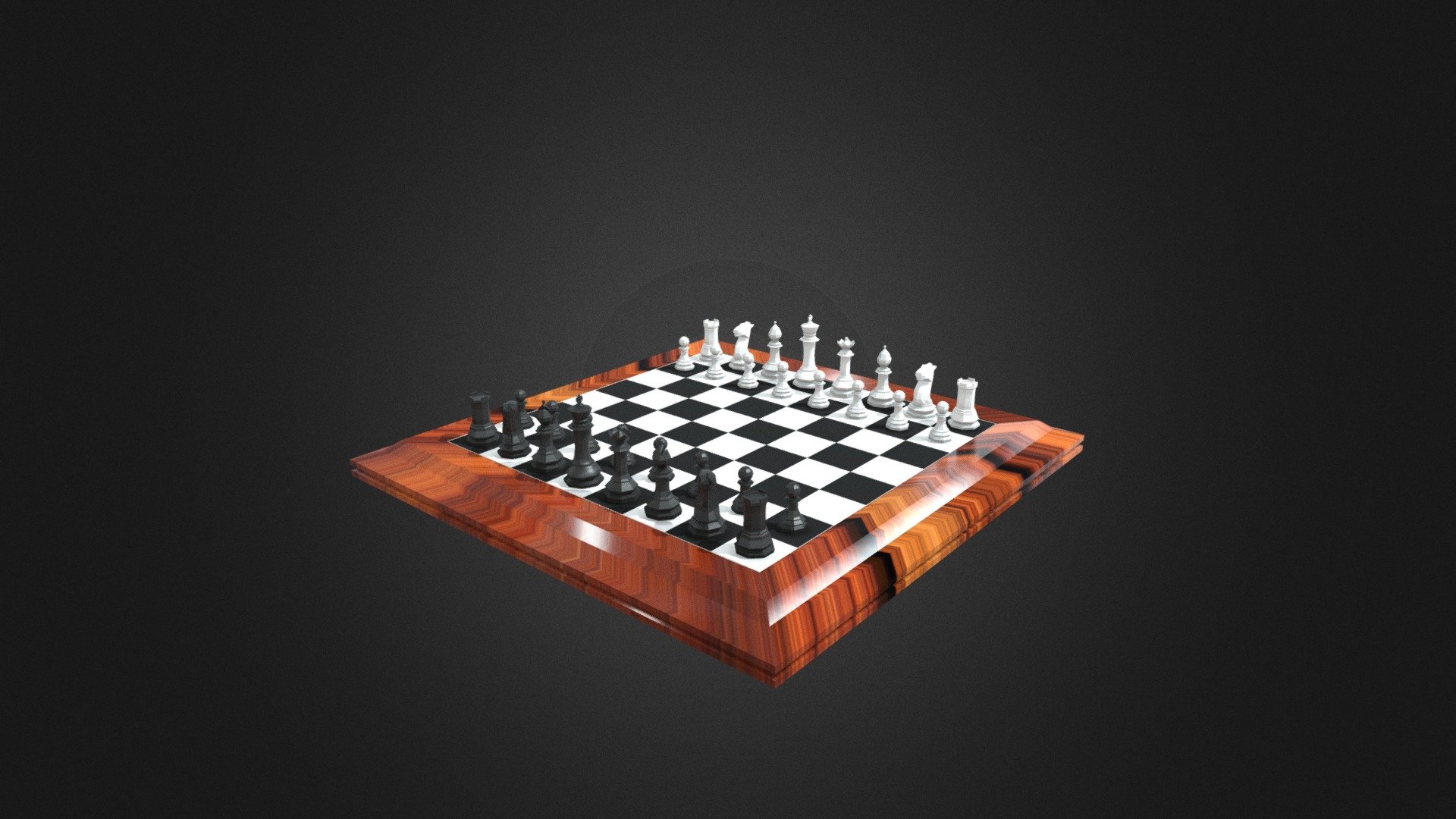 Low Poly Chess Set - Download Free 3D model by ifte510 [ba4d88d ...