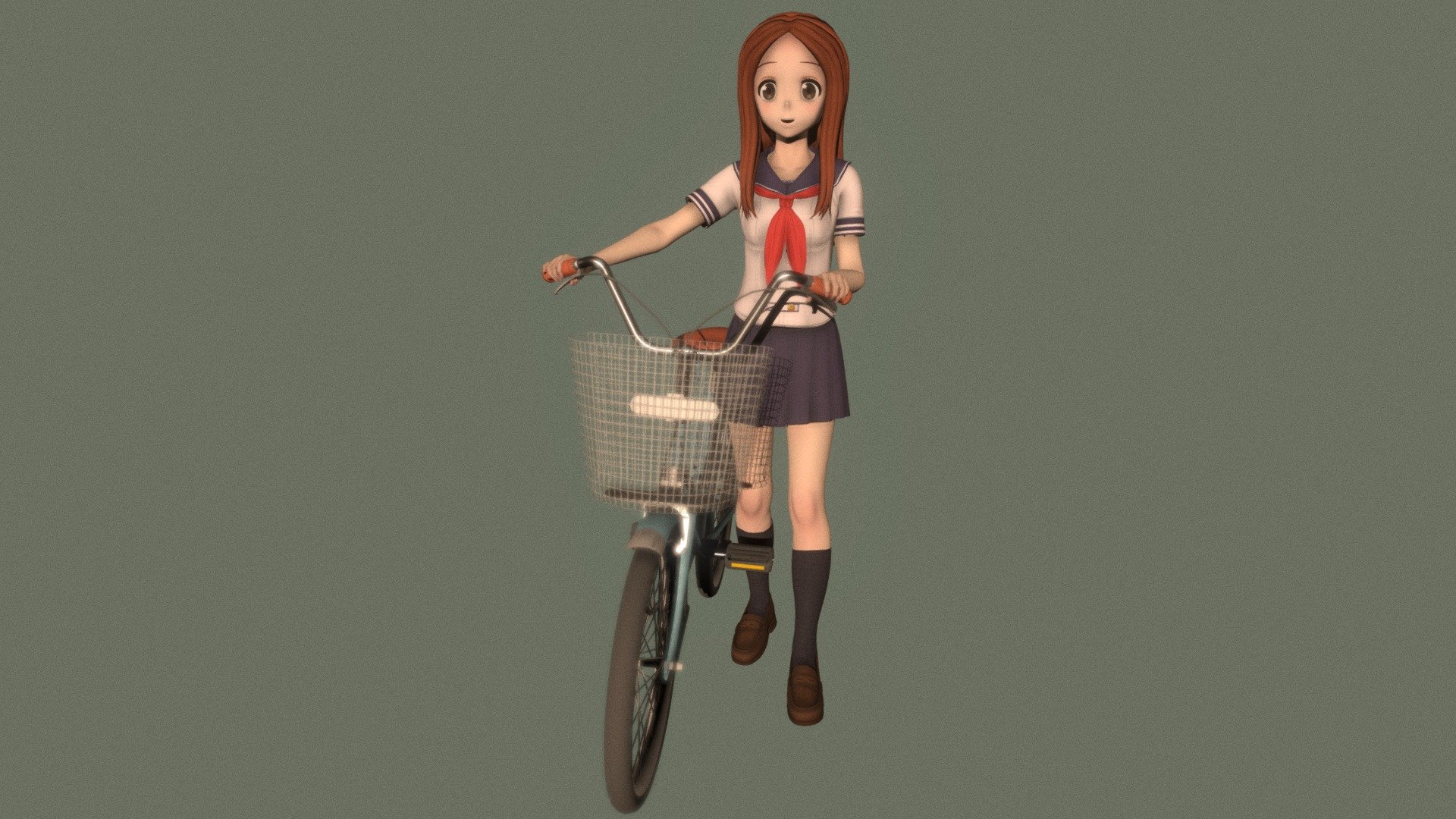 Takagi-san 02 - Buy Royalty Free 3D model by 3d Anime Girls Collection ...