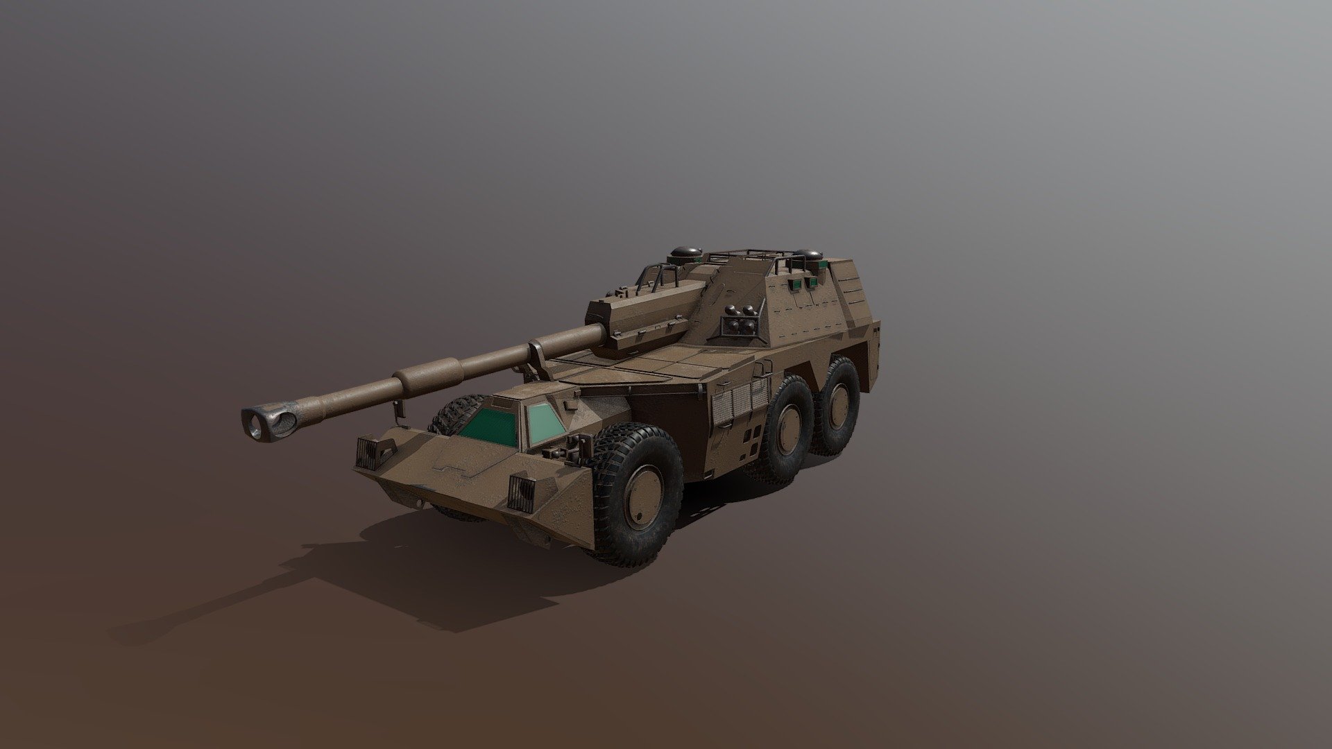 G6-45 (SADF) - 3D model by ARMSCor Studios (@petracephas) [ba506ec ...