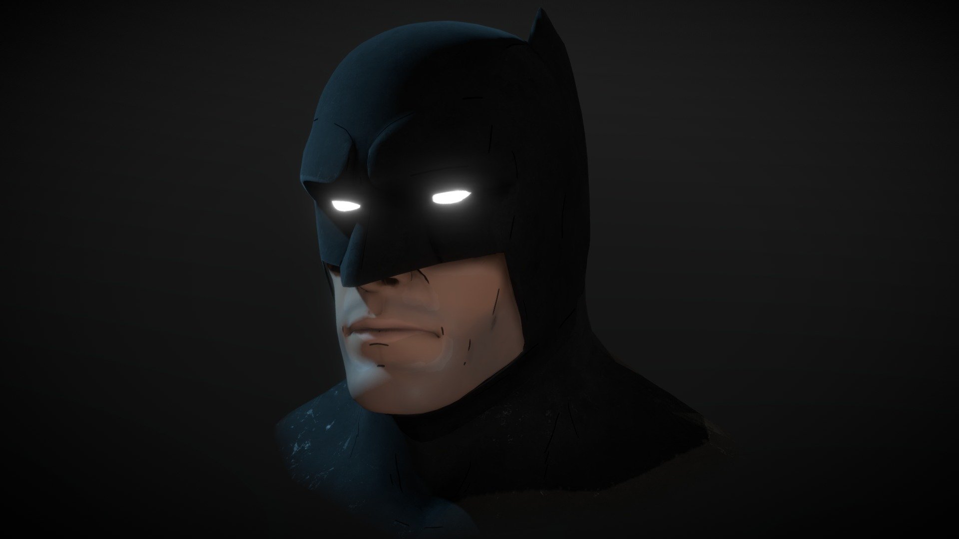 Batman - Head model - Buy Royalty Free 3D model by TonyG159 [ba51ae0 ...
