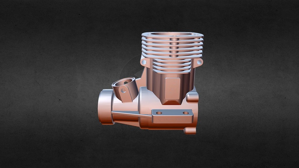 Crankcase TEST - 3D model by XToff [ba51d38] - Sketchfab