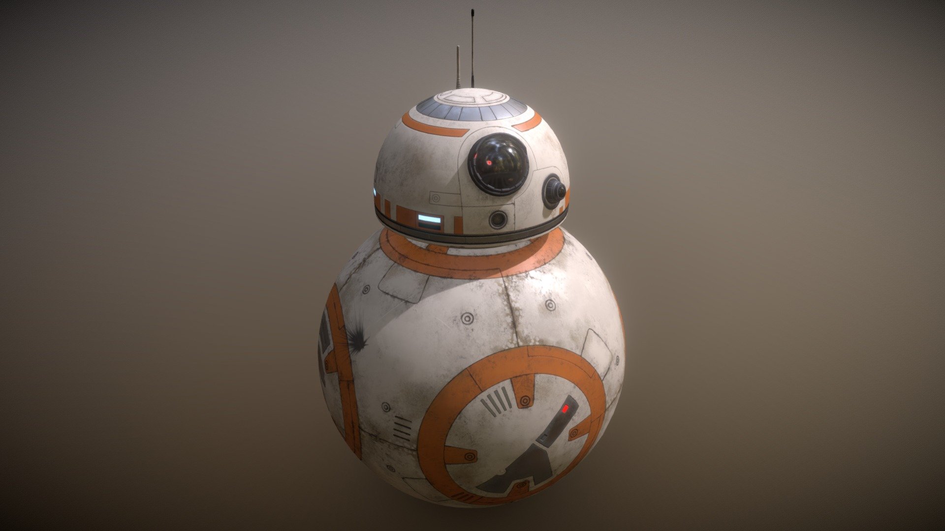 Game Ready Asset - BB-8 - Buy Royalty Free 3D model by picsim [ba524bc] - Sketchfab Store