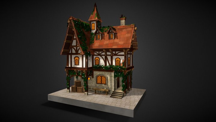 Medival-house 3D models - Sketchfab