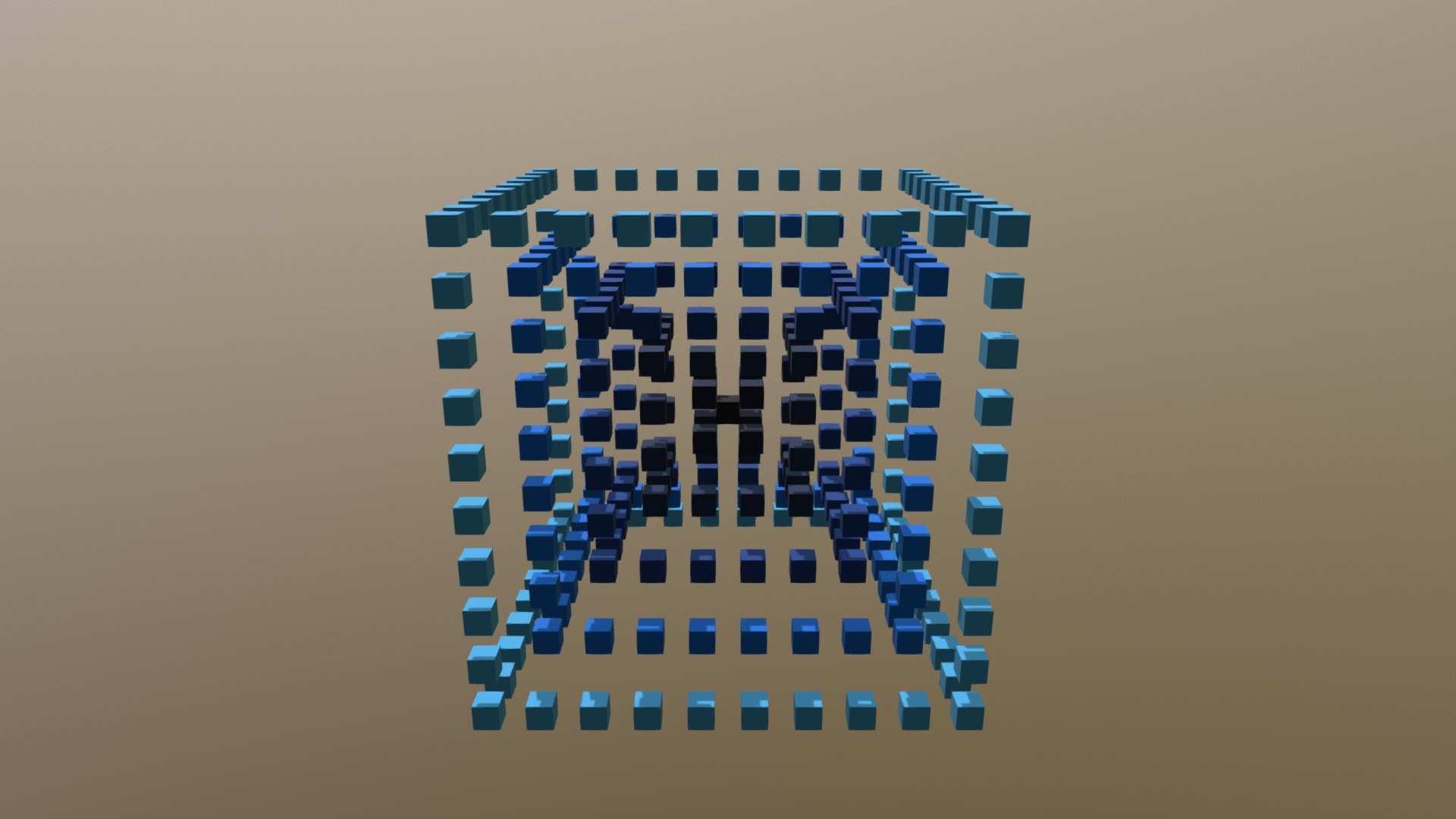 Blue Cube - Download Free 3D model by blob1807 (@glode) [ba53805 ...