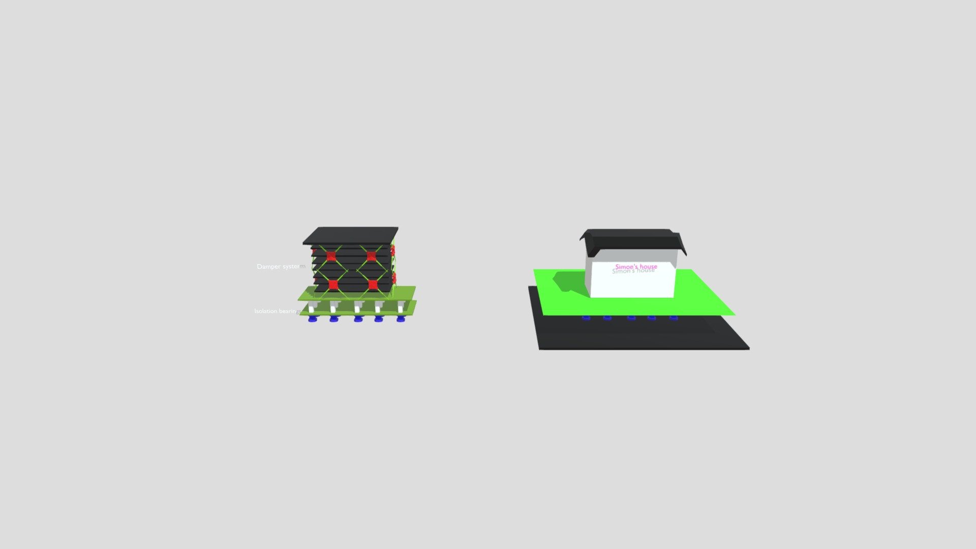 Earthquake Resistant Building - 3D model by jim (@sj0164871156 ...