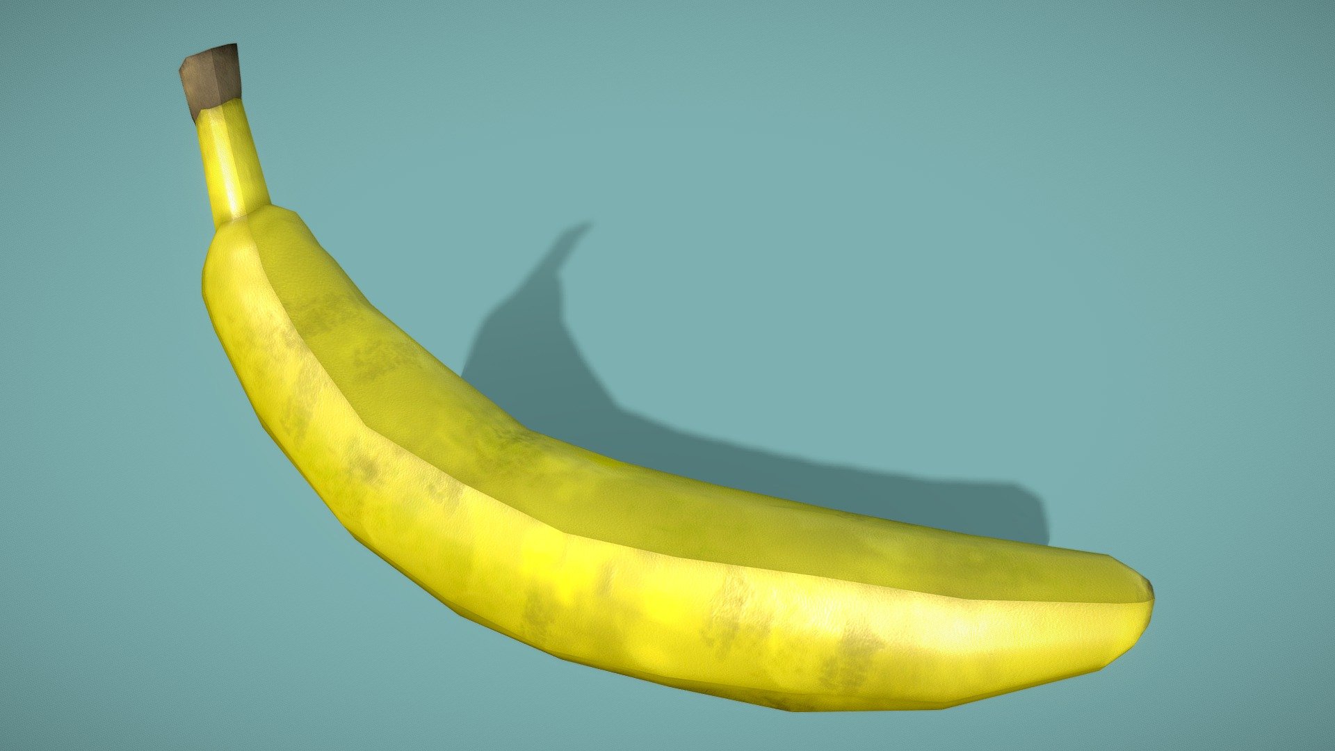 Low Poly Banana (Speed Model) - Download Free 3D model by TheoClarke ...