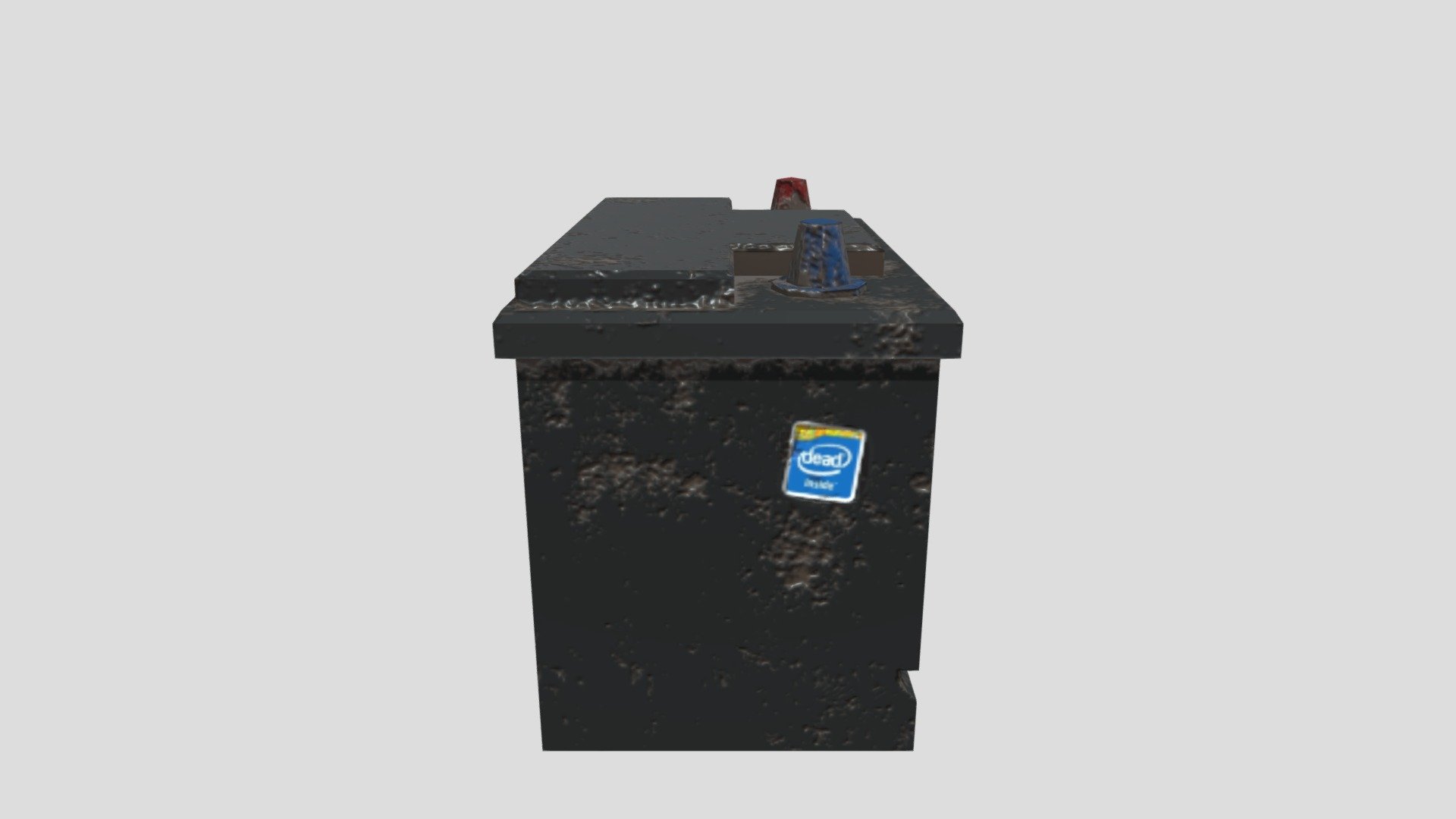 Low Poly Car Battery - 3D model by GomysTalka [ba55162] - Sketchfab