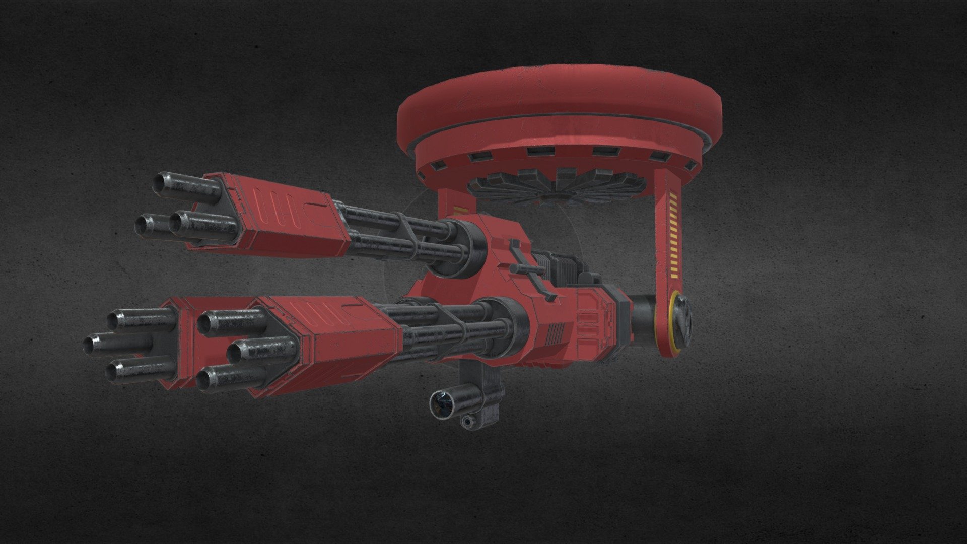 Turret - Download Free 3D model by spiritseth [ba58581] - Sketchfab