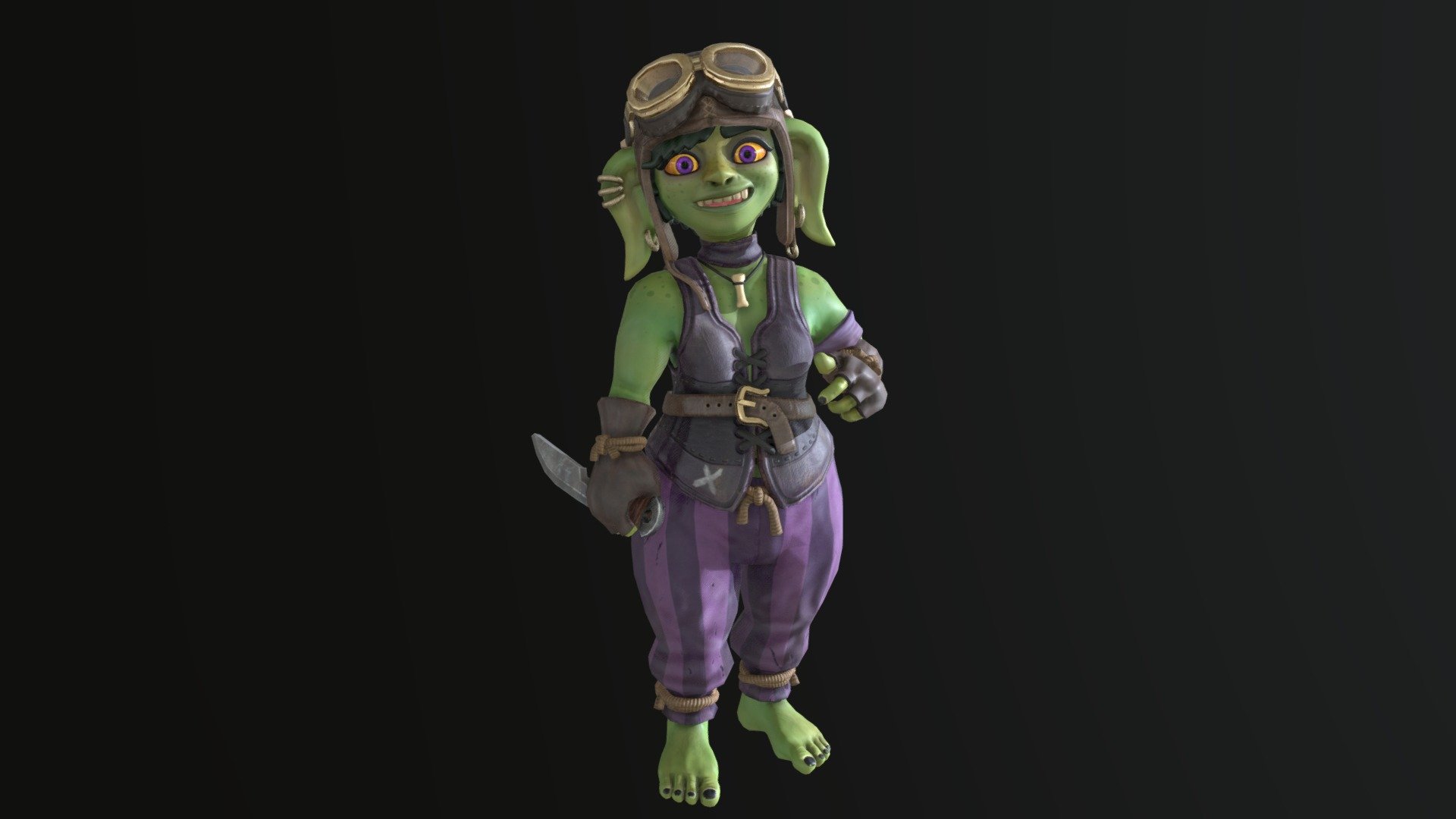Goblin Character - 3D model by aeternal11 [ba5889c] - Sketchfab