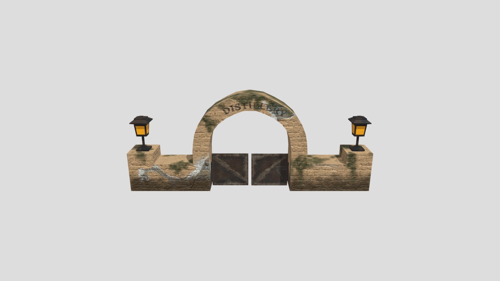 My_GateModel - Download Free 3D model by Joseleenfig [ba59c84] - Sketchfab